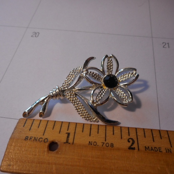 Sarah Coventry | Jewelry | Sarah Coventry Black Beauty Brooch 96s Era ...